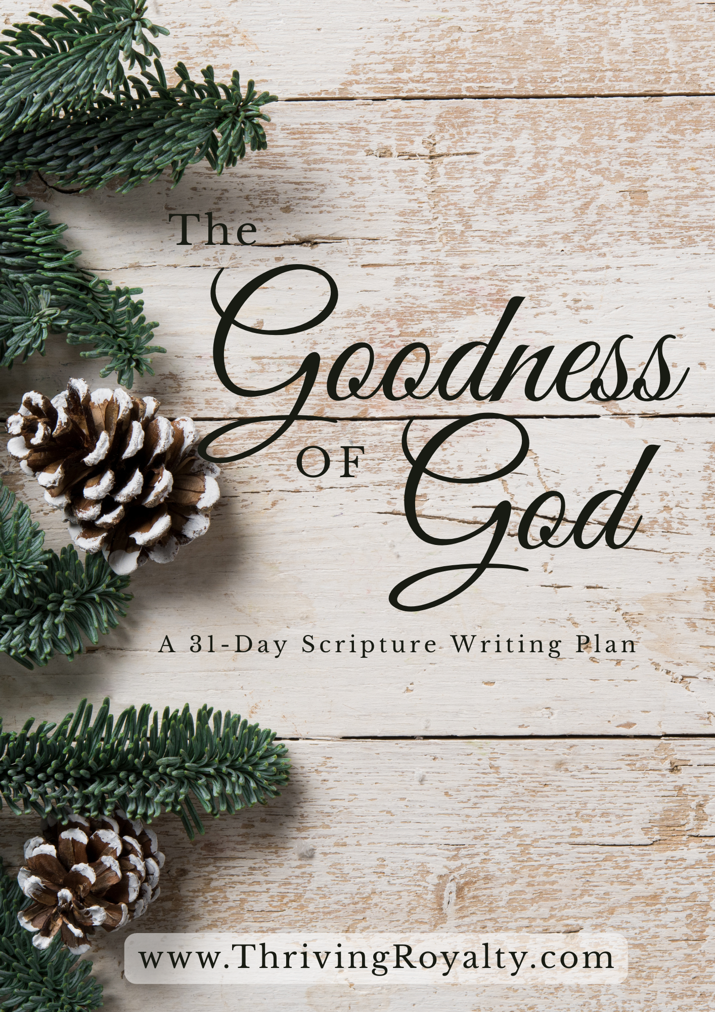 The Goodness of God SWP – Thriving Royalty